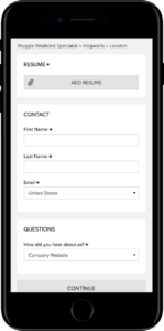 Easy job application form that save you time | JobScore