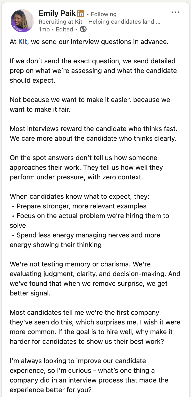 Candidate Experience Examples to Steal for Your Talent Team