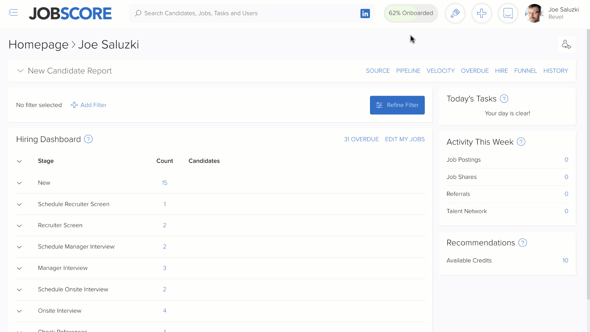 Onboarding Checklist