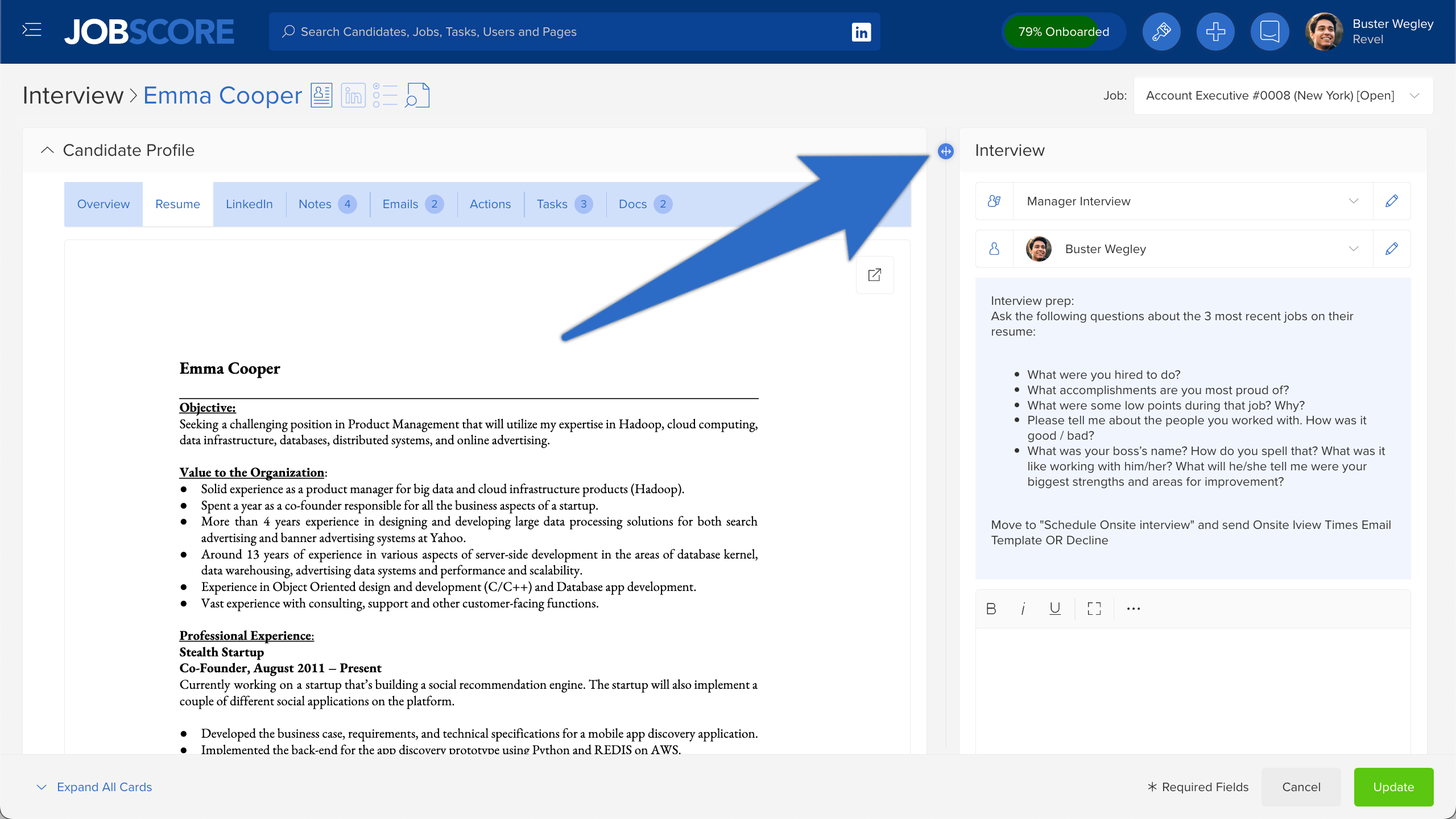 Resizable Columns on Two Pages | JobScore Resizable Columns on Two Pages | JobScore